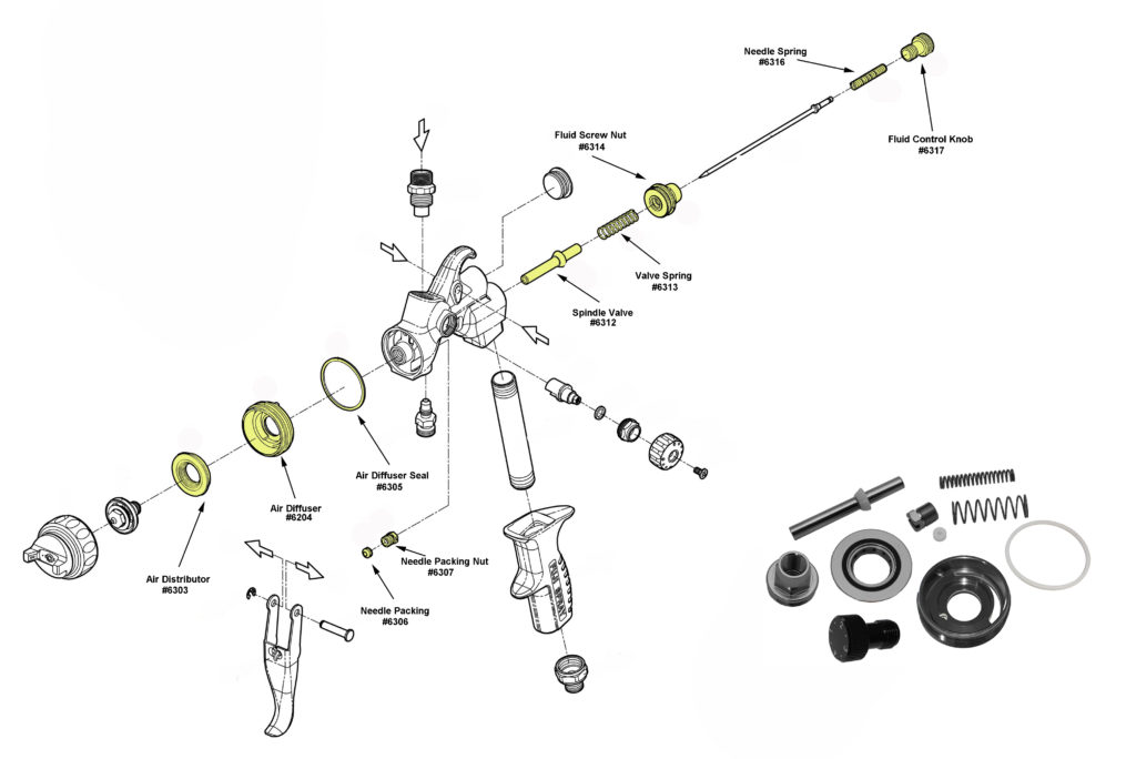 PARTS & ACCESSORIES - Fuji Spray Auto