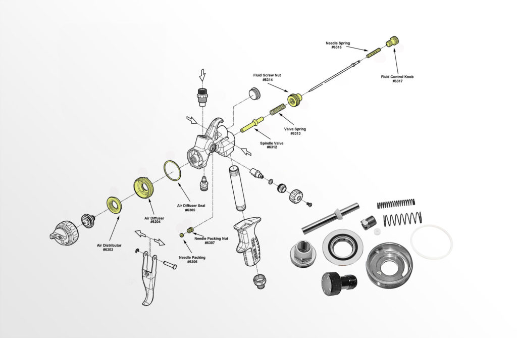 Fuji Spray Auto|Rebuild Kits |Parts and Accessories|Spray Gun
