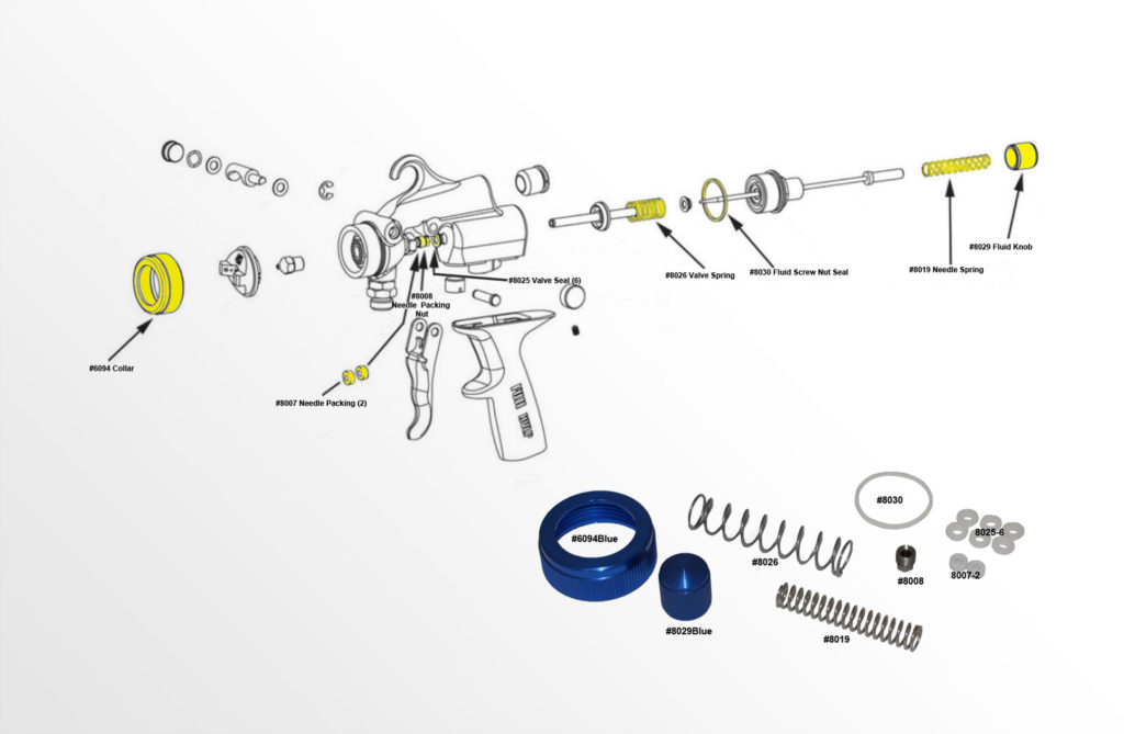 Fuji Spray Auto|Rebuild Kits |Parts and Accessories|Spray Gun