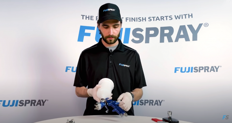 Fuji Spray V8 | Air Caps | Step by Step Video Instructions