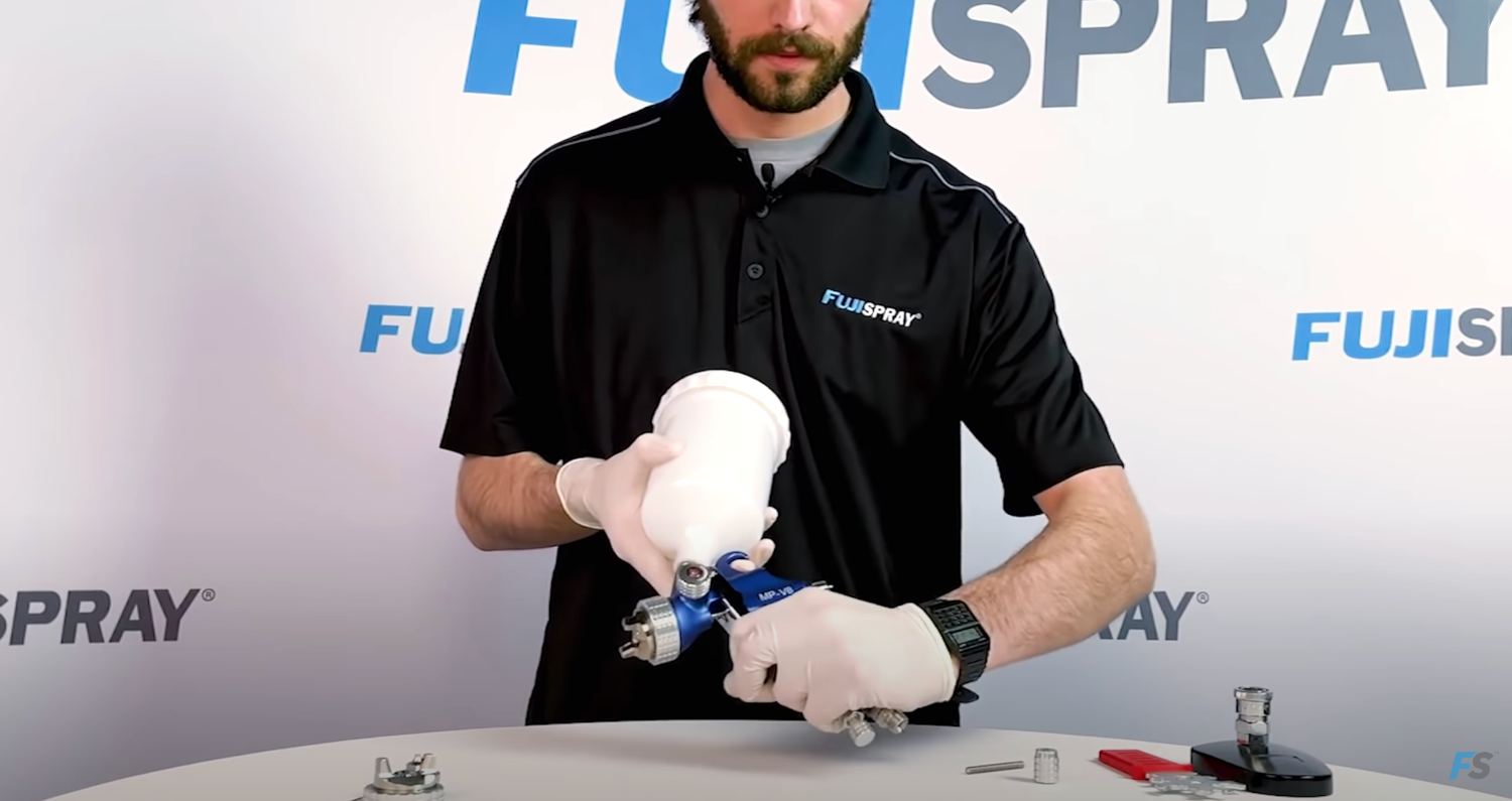 Fuji Spray V8 | Air Caps | Step by Step Video Instructions
