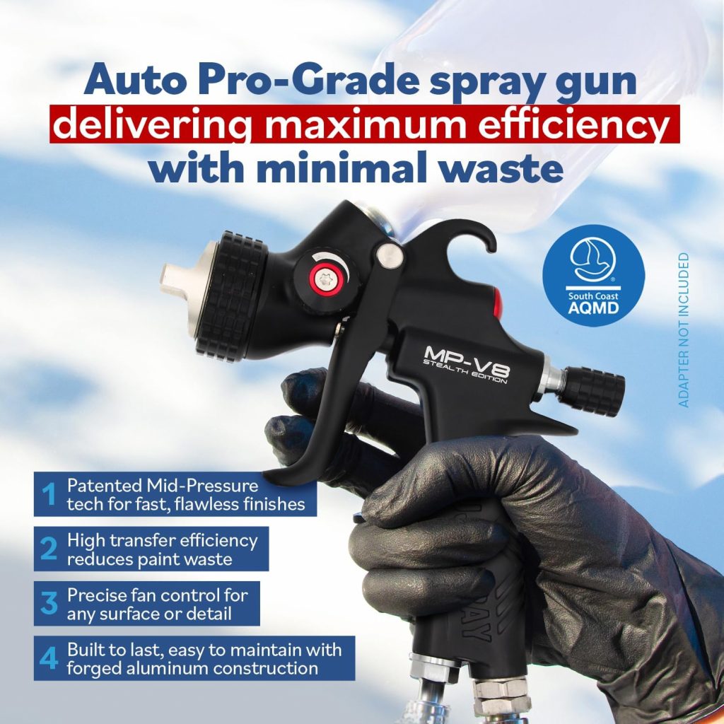 Fuji MP V8 Stealth for Automotive Painting Fuji Spray Auto